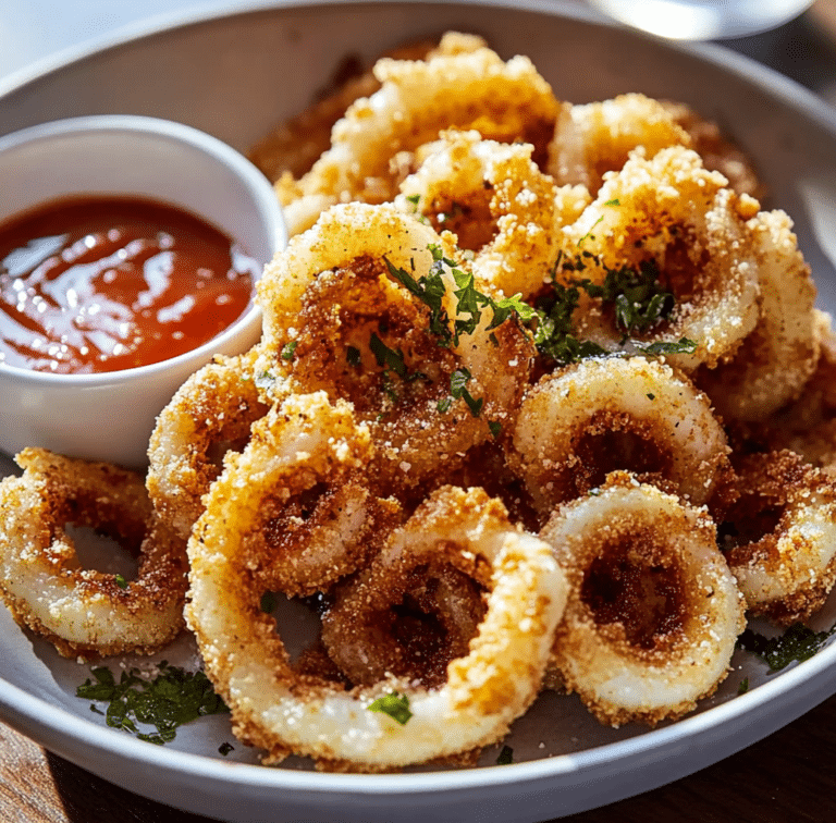 Fried Calamari Recipe - A Taste of Italy